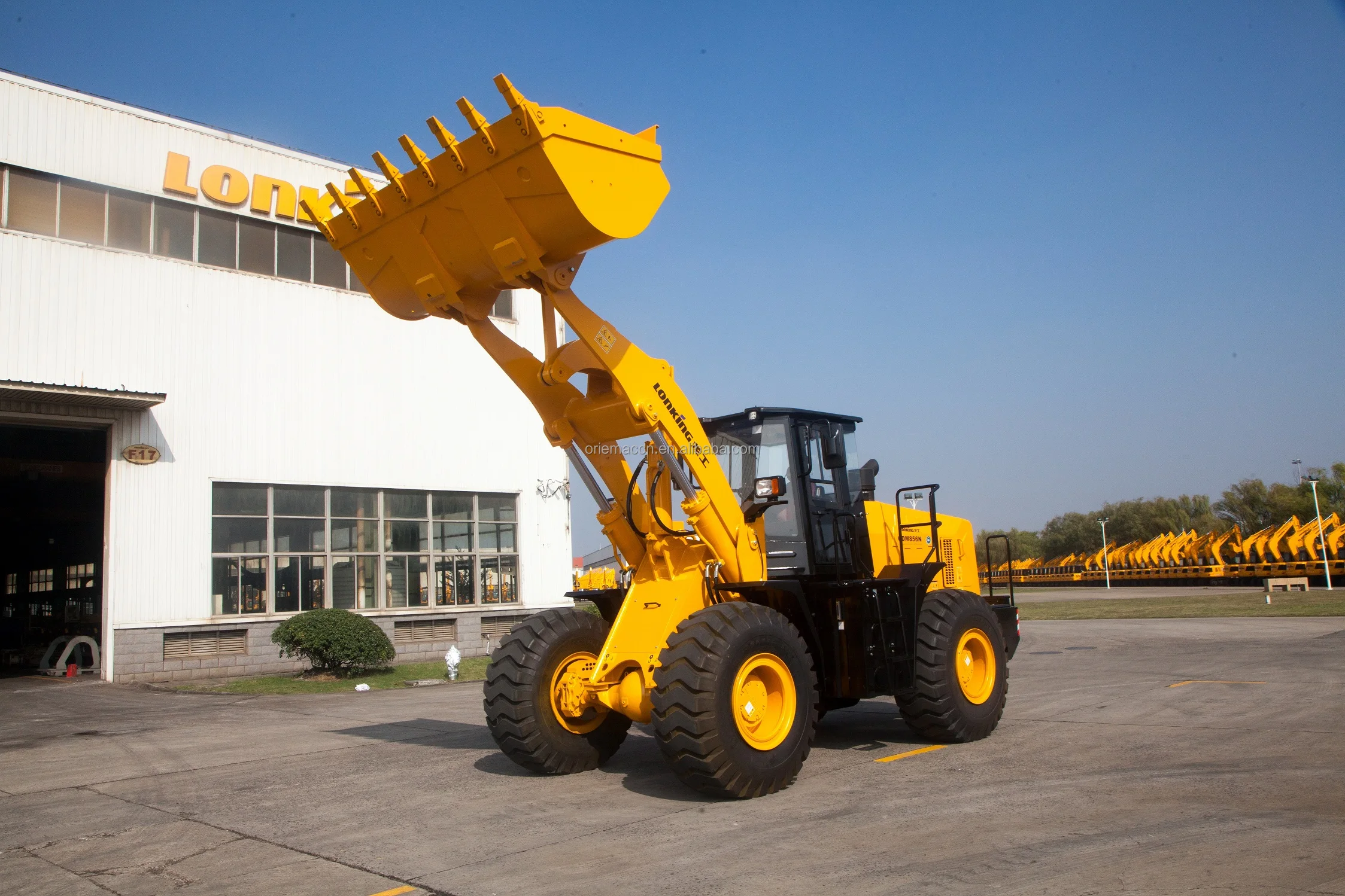 5 Tons Joystick Control Wheel Loader CDM853 for Efficient Construction