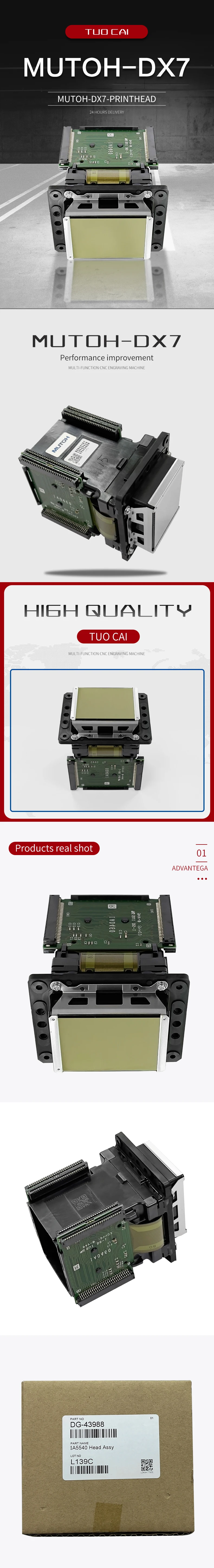 Mutoh VJ-1638 Print Head - High Quality for Roland & Mutoh