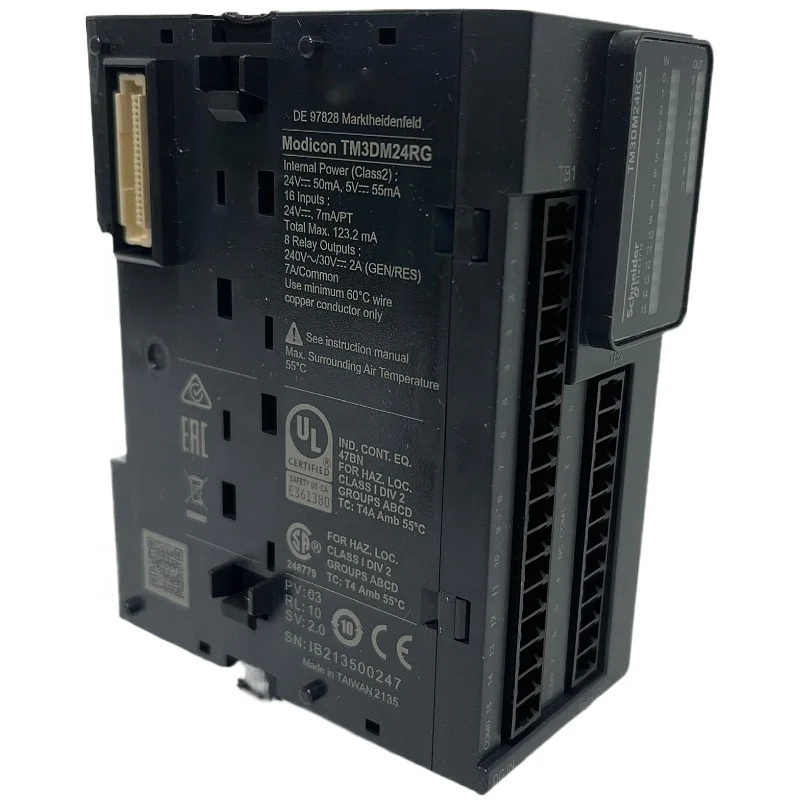 Módulo I/o Tm3dm24rg,Modicón Tm3 24 Io,16 Entradas,8 Salidas De Relé ...