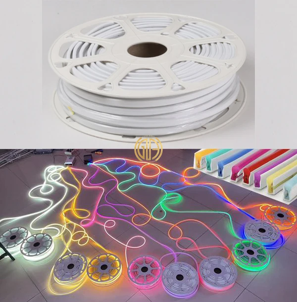 Silicone Led Neon Tube Waterproof Rgb Flexible Strip Lights - Oem
