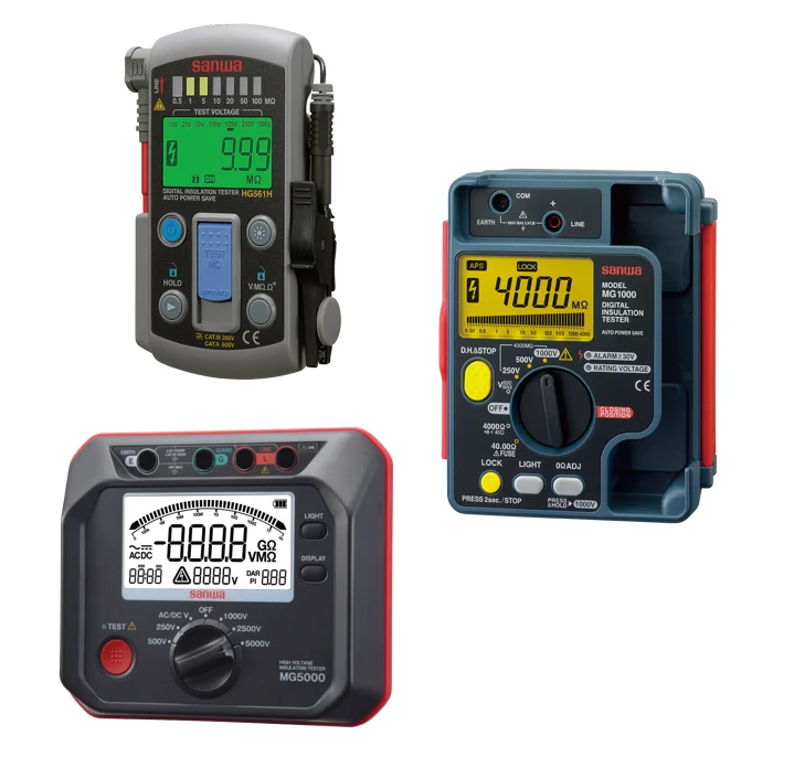 Automatic Digital Electrical Insulation Tester Megohmmeters Insulation ...