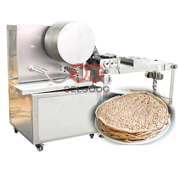Horizontal Stainless Steel Ethiopian Food Injera Bread Making Machine ...
