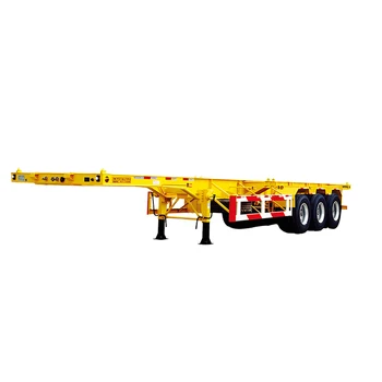 40 Feet Cargo Intermodal Container Chassis Trailer For Sale - Buy ...