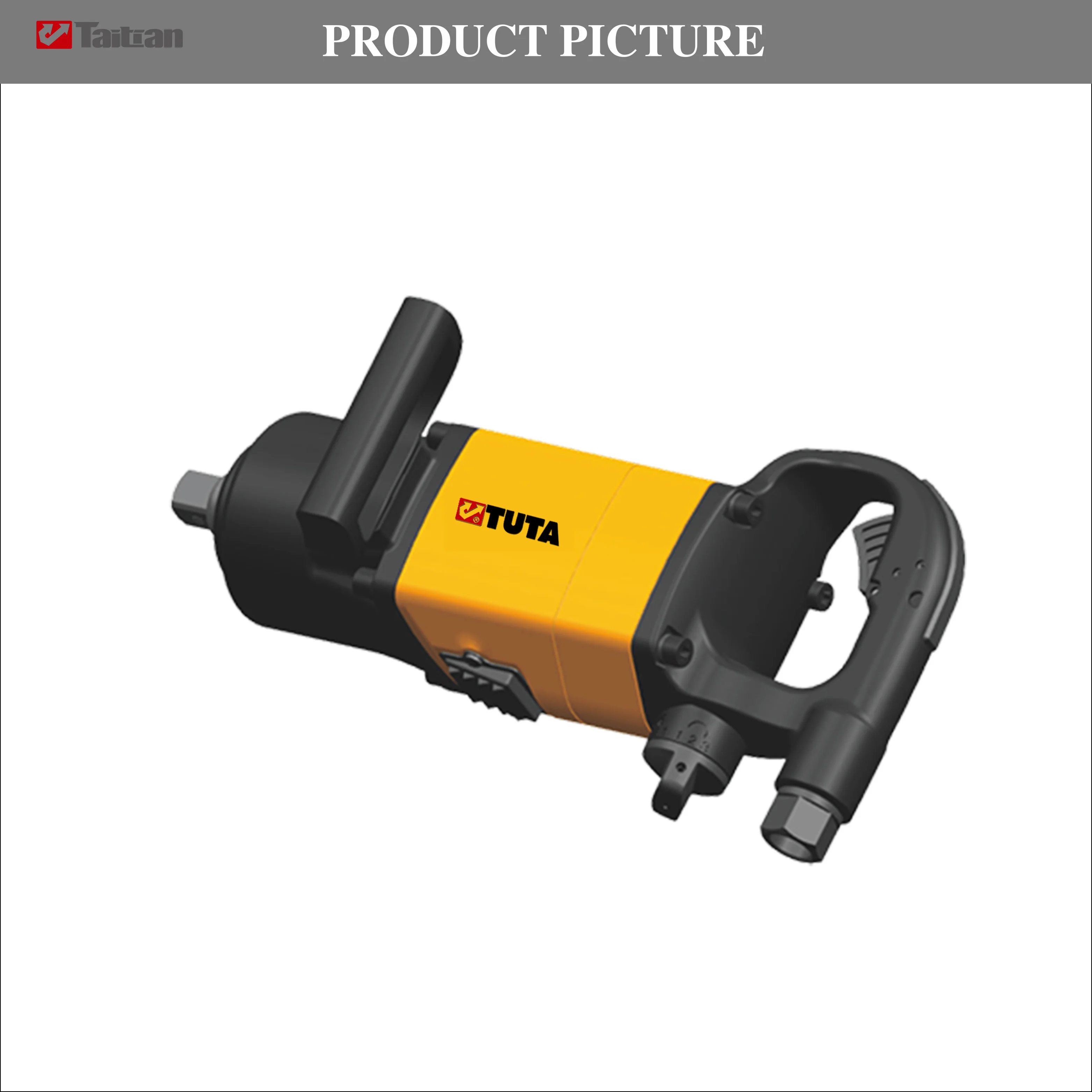 1 Inch Penumatic Shut Off Clutch Gun Type Oil Pulse Torque Control ...