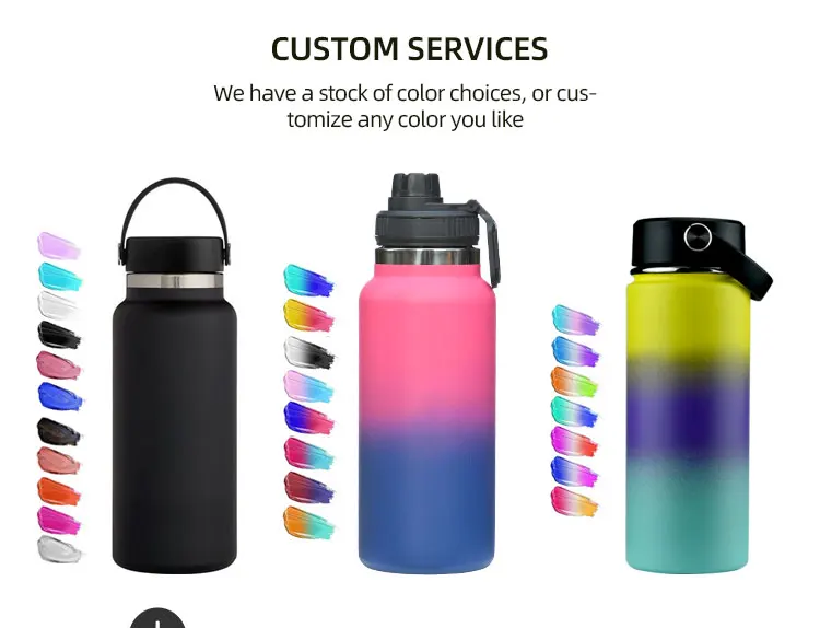 Bpa Free Water Bottle Sports Custom Logo Aqua Flask Travel Tumbler ...