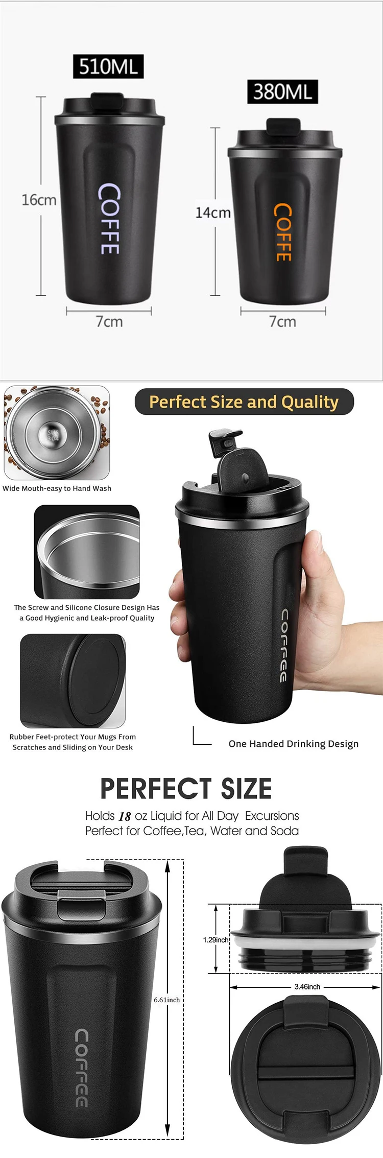 Japandi 40oz Kawaii Cute Double Walled Glass Mugs Vacuum Coffee Mug ...