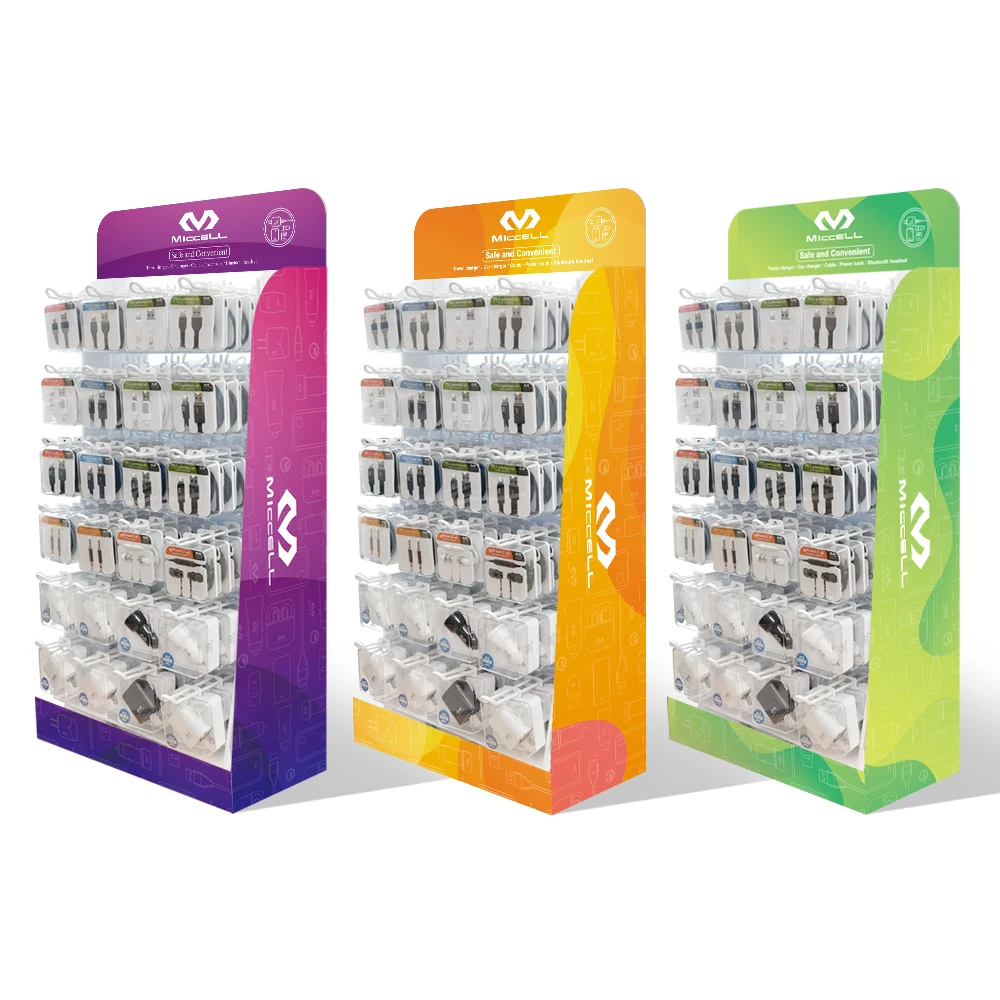 Miccell Display Rack For Usb Charger Data Cable Aux Cable Wired ...