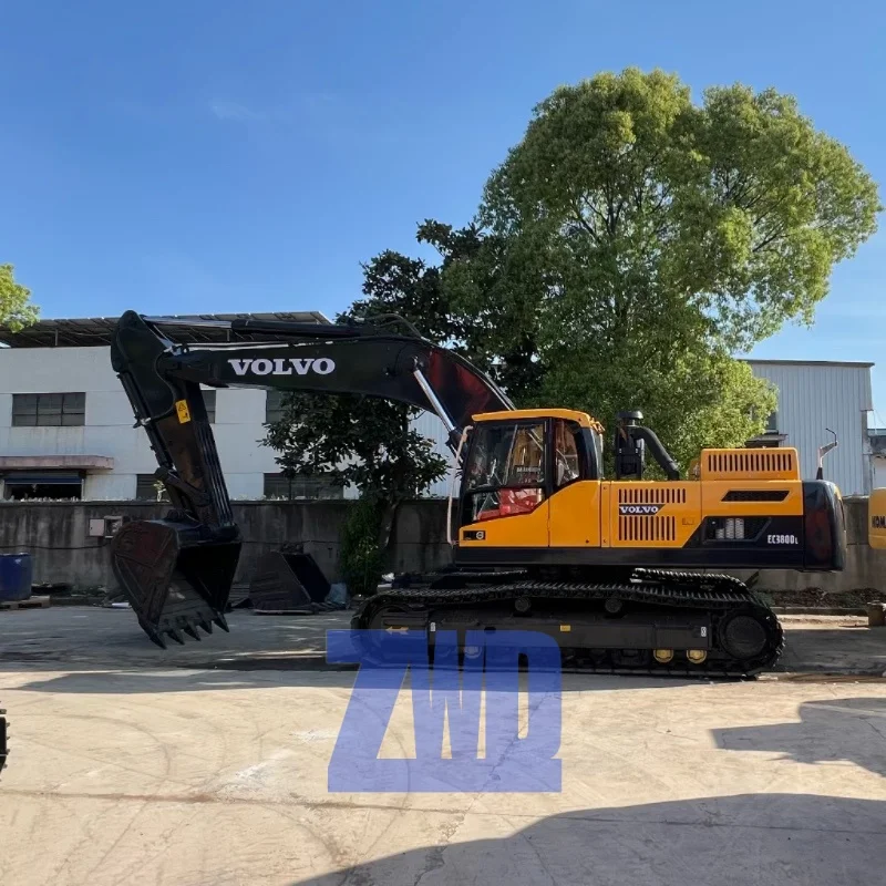 Original Used Excavator Volvo 380 380DL Excavator EC380 Volvo EC380CL ...