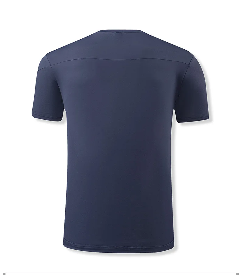 New Men's Quick Drying Elastic Sports T-shirt With Round Neck,Breathable,Sweat-wicking,Fitness ...