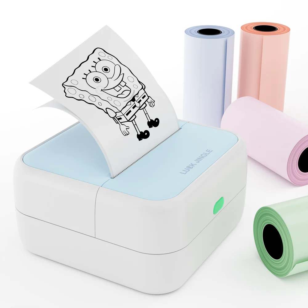 Luck Jingle High Quality Mini Label Printer Mobile Phone Convenient ...