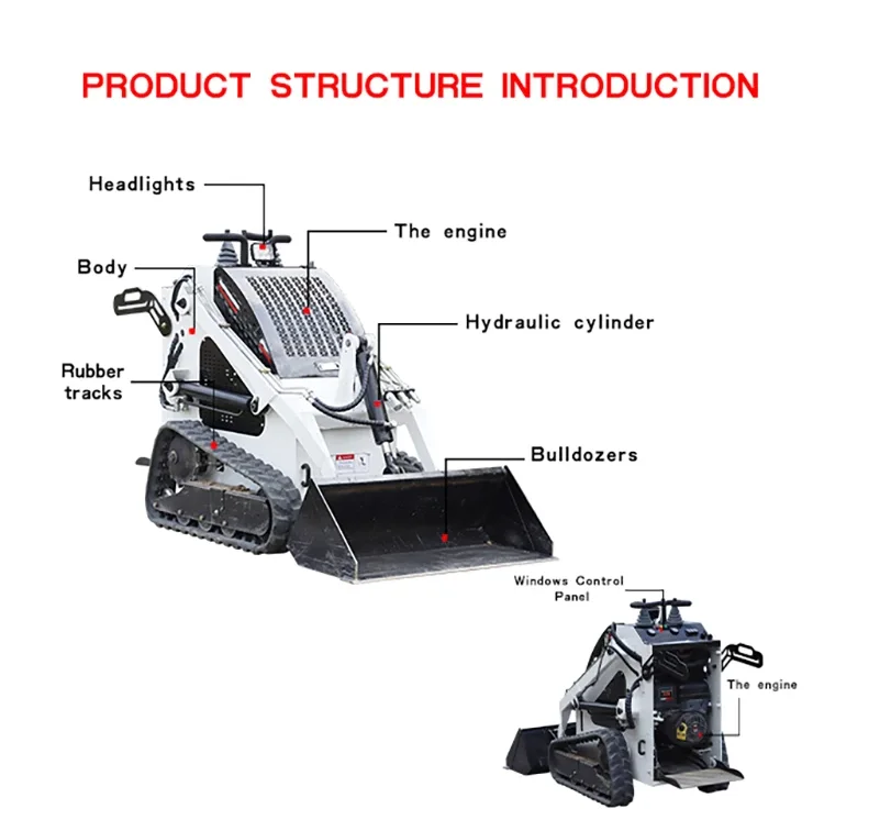 Small Sliding Machine,Multifunctional Sliding Loader,Bulldozer Loader ...