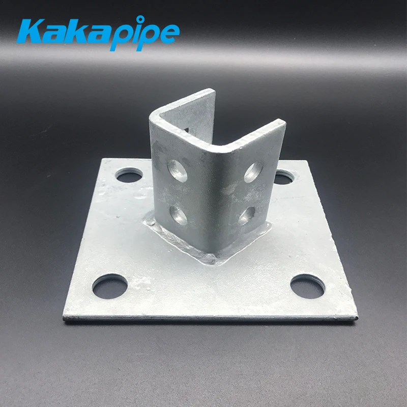 Unistrut C Channel Fitting Stainless Steel Post Base Plate - Buy ...