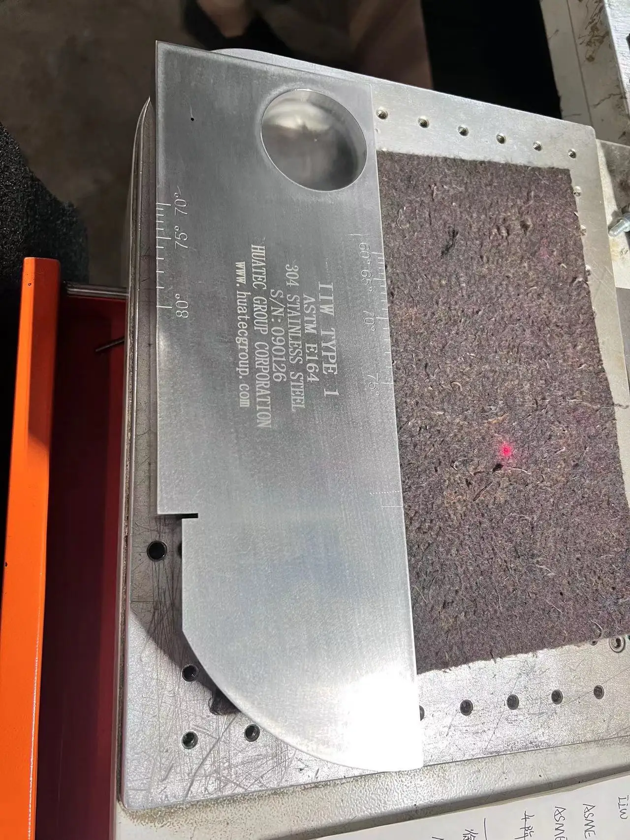 IIW Type 1 NDT Instruments Calibration Block Carbon Steel| Alibaba.com