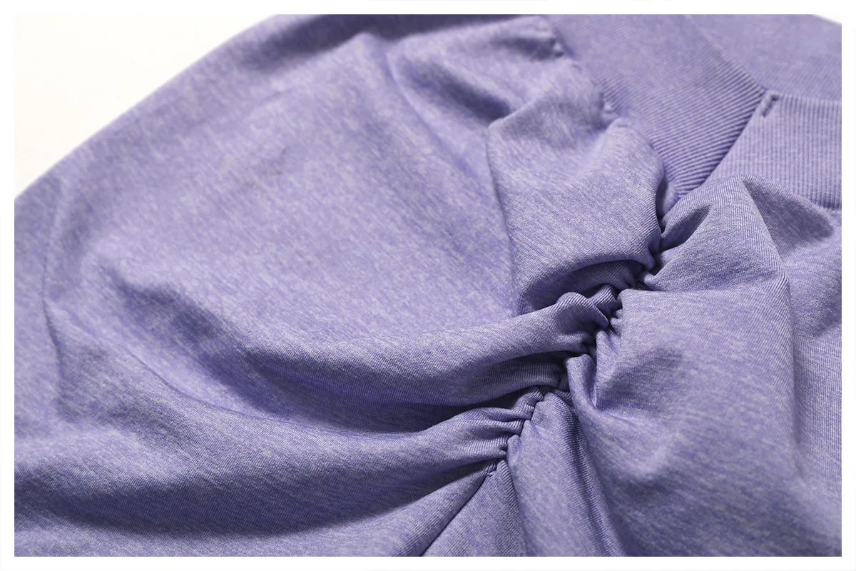 Custom Label Elastic Breathable Fitness V-back Yoga Pants High Waist ...