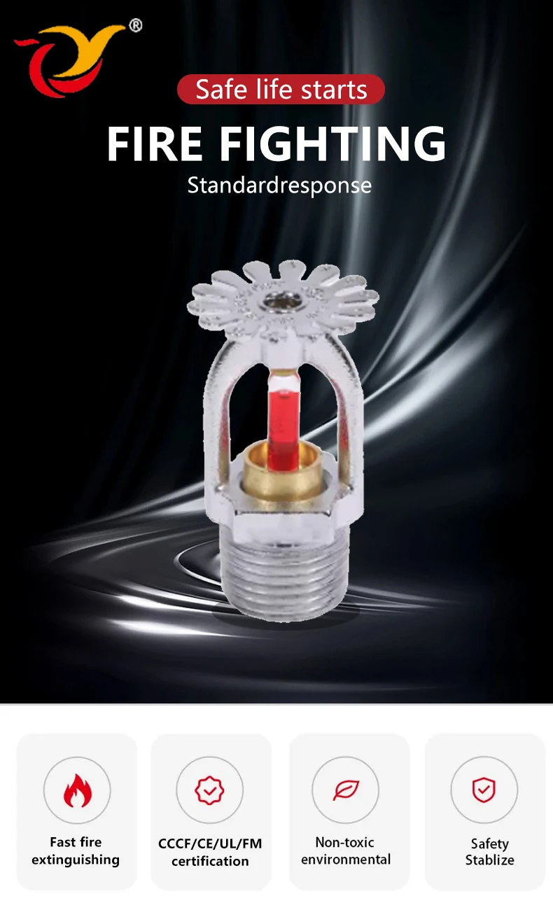 Automatic Fire Sprinkler For House High Flow Fire Sprinkler - Buy Brass ...