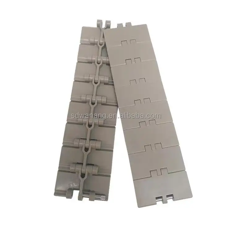 820-k450 Slat Top Chain Modular Plastic Chain Conveyor Hinge Type ...