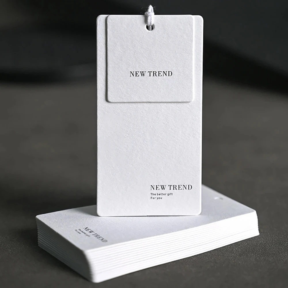 Customized Luxury Hang Tags - Professional Design & Printing