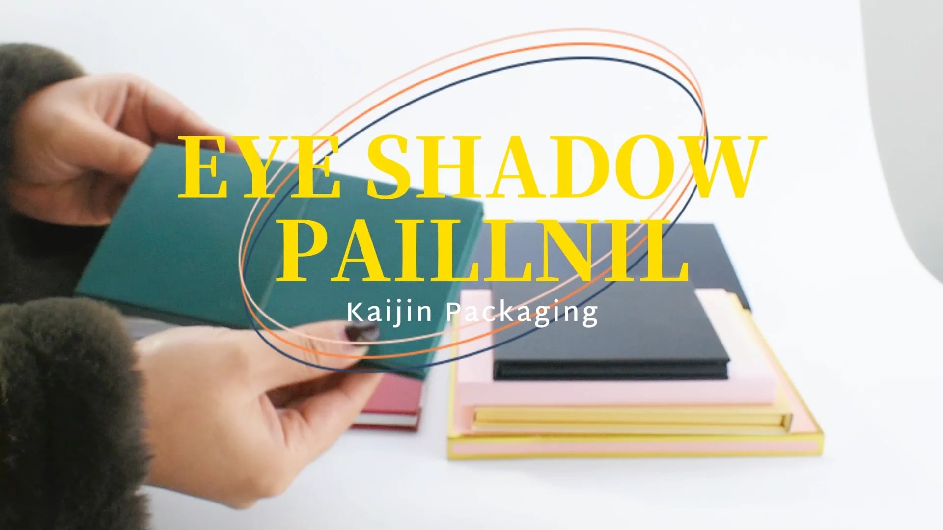 Empty Recyclable Eyeshadow Paper Palette Custom Private Label Diy ...