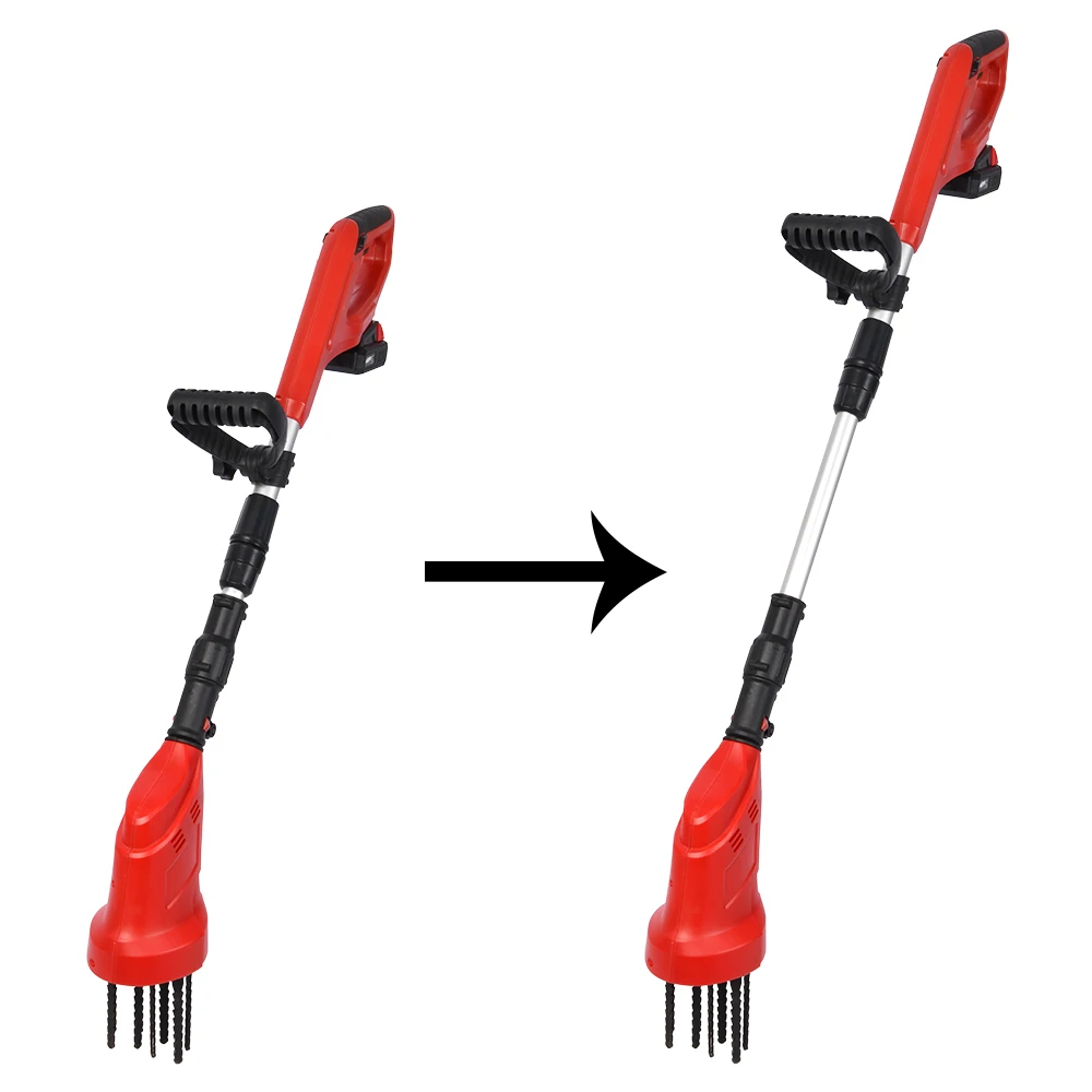 VERTAK 20V Cordless Hand Twist Tiller - Easy Garden Cultivation