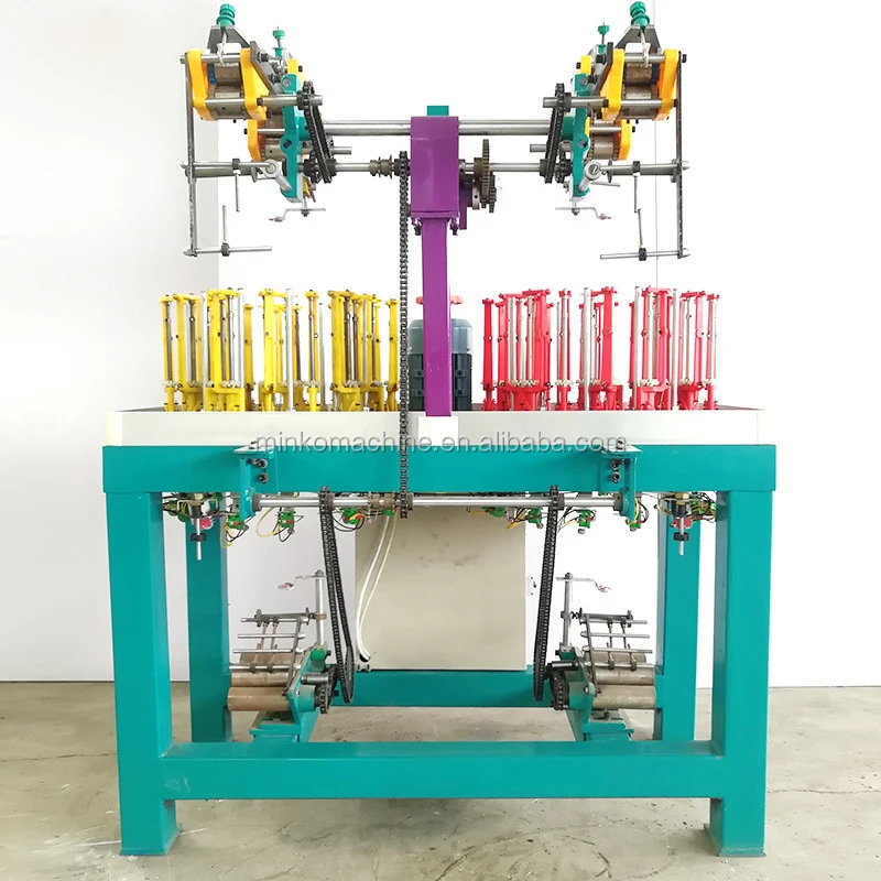 Elastic Cord Braiding Machine - High Speed Rope Maker