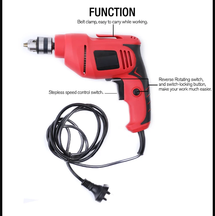 500w Electric Drill Industrial Mini Drills Multifunction 230v Cheapest ...