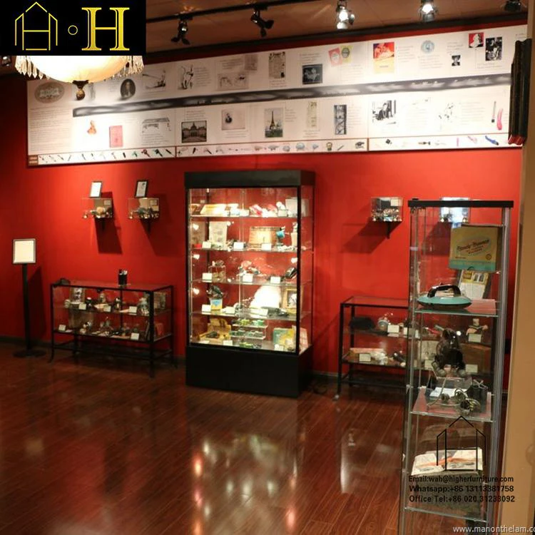 Museum Display Showcase Custom High End Museum Furniture Glass Cultural ...
