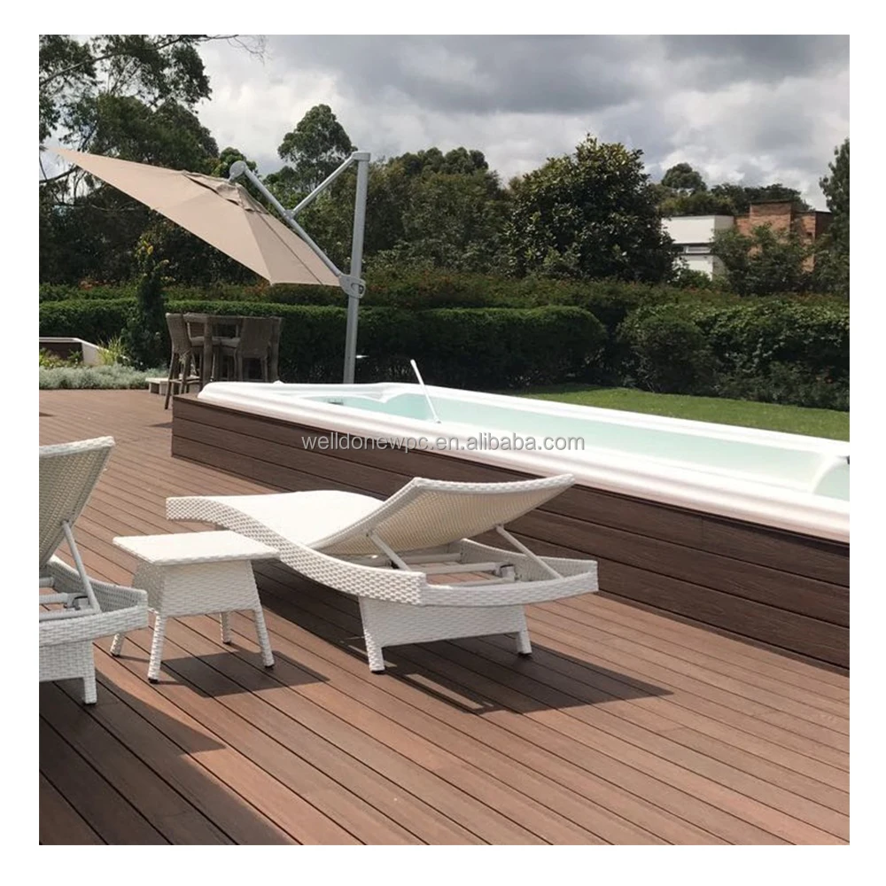 Waterproof Terrace Decking Wpc Composite Decking Wpc Floor Deck ...