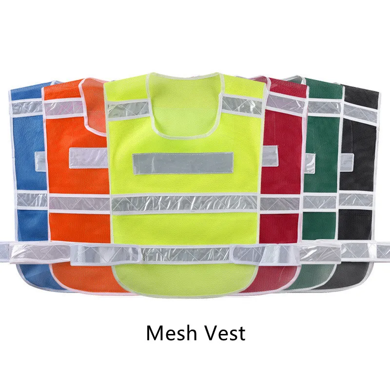 Wholesale/customized Logo High Visibility Polyester Mesh Safety ...