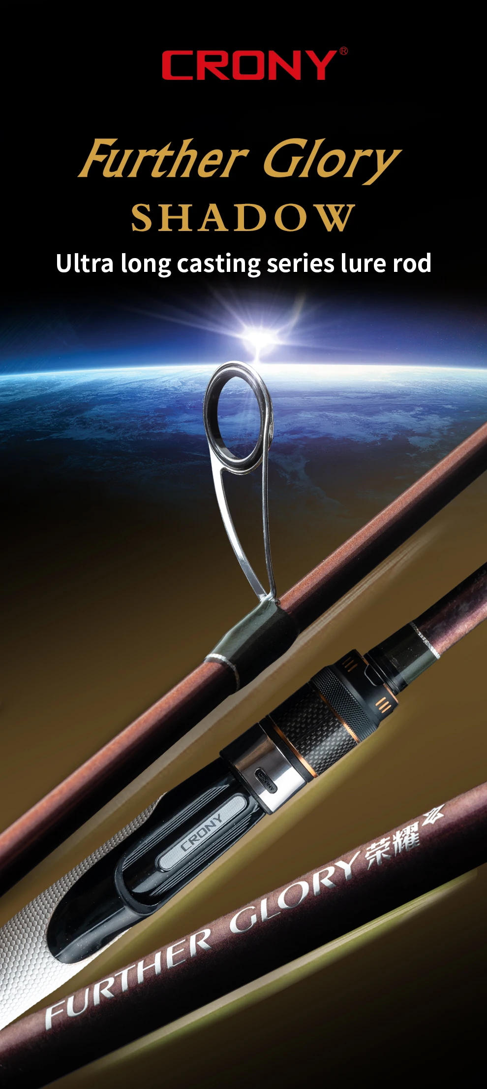 Standard Rod Fishing Casting And Spinning Rod Fuji Guide Fuji Reel Seat ...