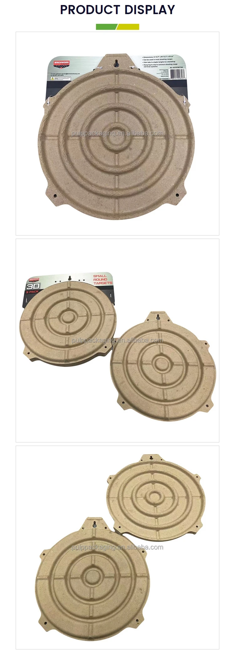 3d Paper Molded Pulp Recycled Pulp Dry Press Process - Buy Molded Paper ...