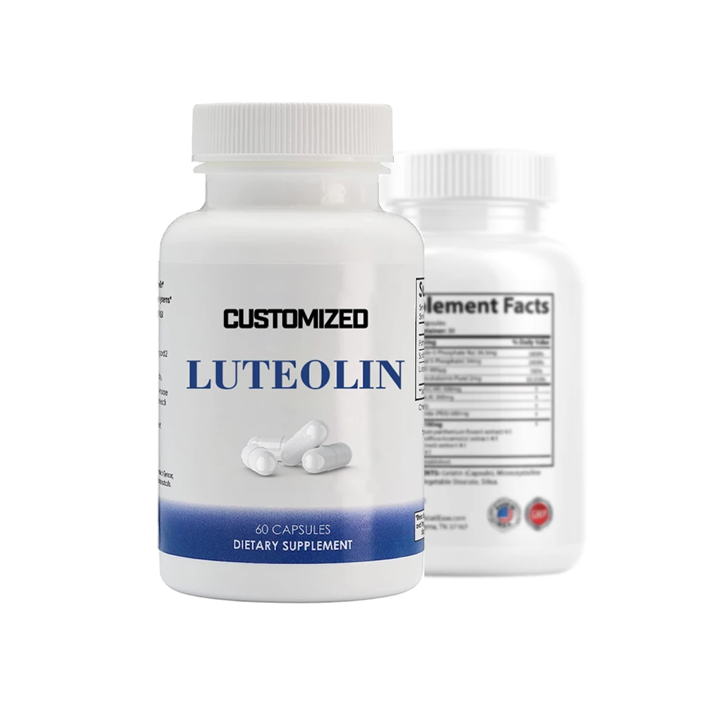 Private Labels Brain Memory Support Supplement 80% Flavonoid Luteolin ...