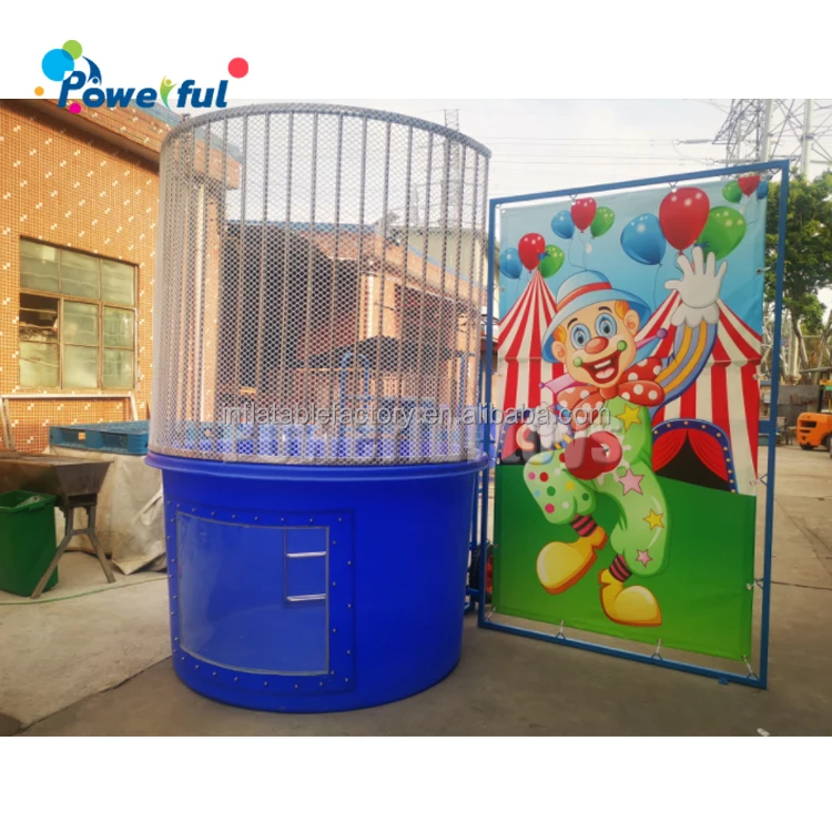 Cheap Splash Dunking Booth Plastic Bucket Water Dunk Tank Games for Sale