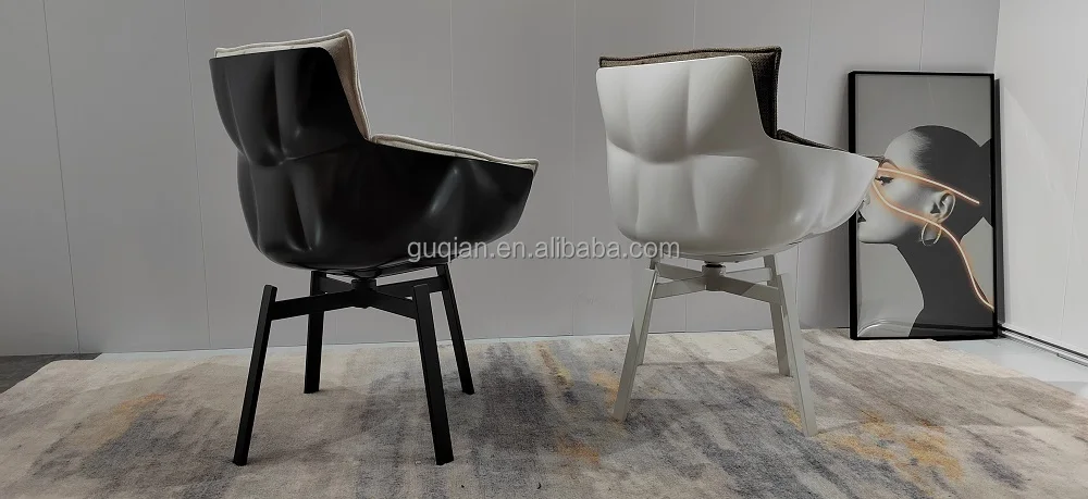 Modern Restaurant Rotating Dining Chair Hotel Designer Restaurant ...