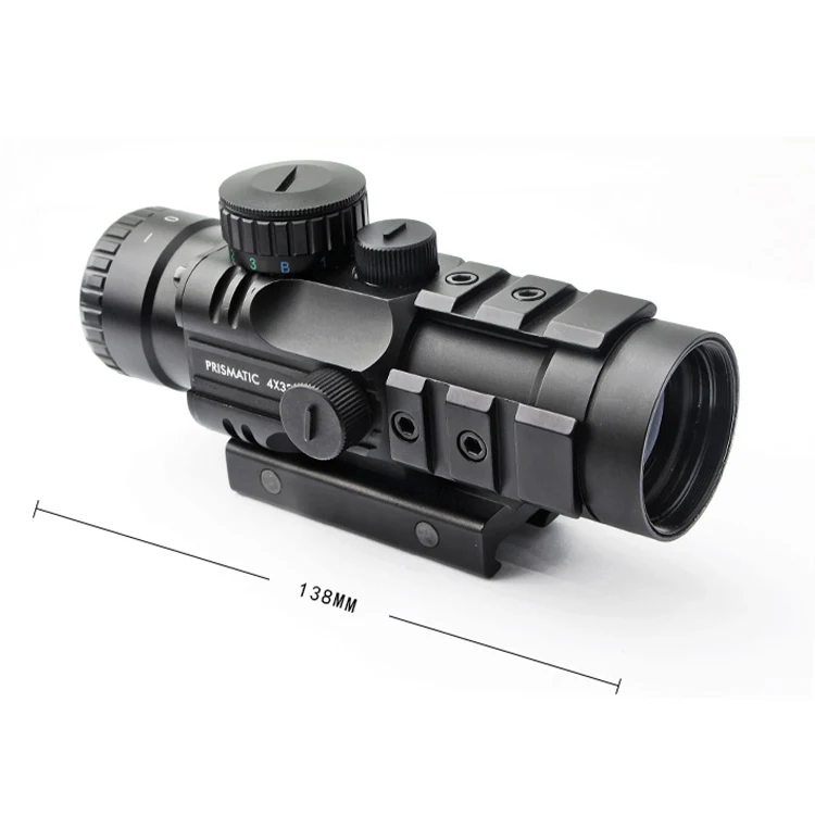 SABPACK Scope Optical Sight 4X32 Tactical Scope Green Red Dot Light ...