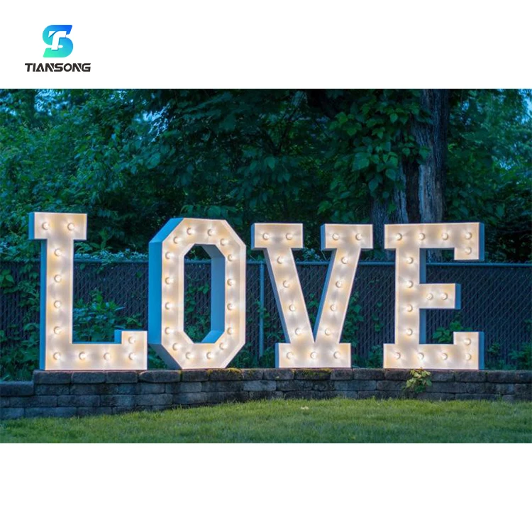 Outdoor Custom Golden Metal Building Signs 3D Storefront Electroplated ...