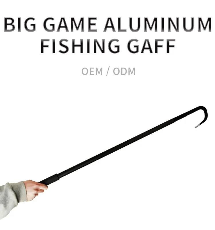 Big Game Fishing Aluminum Gaff 38" 56" Stainless Steel Fishing Spear ...