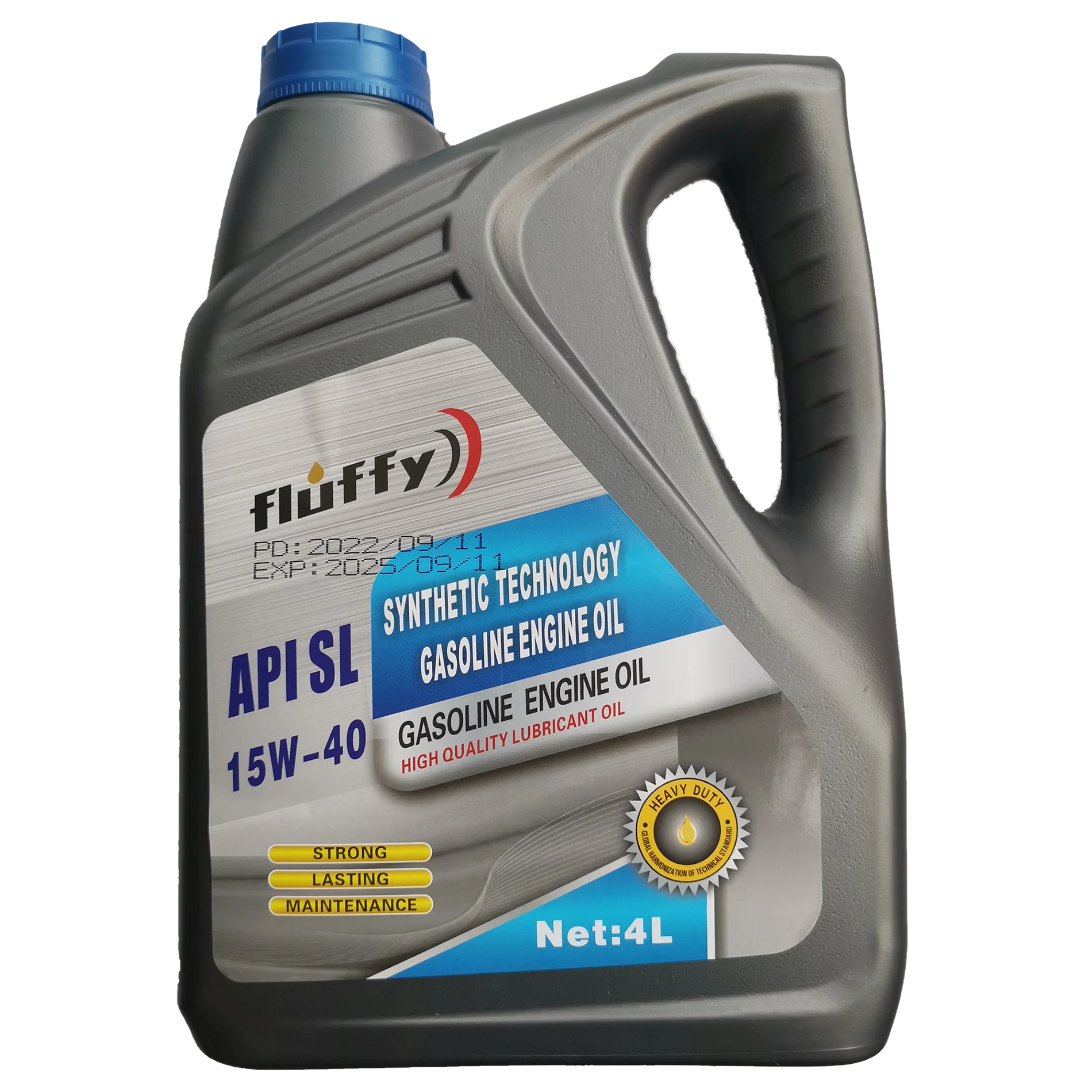 BOSIL SN 5W-40 Fully Synthetic Golden Yellow Gasoline Engine Lubricant ...