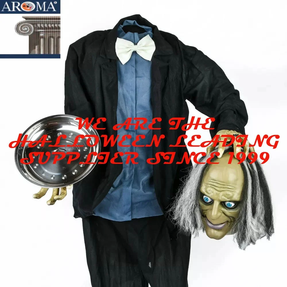 Halloween Decorations - Life Size Headless Zombie Waiter