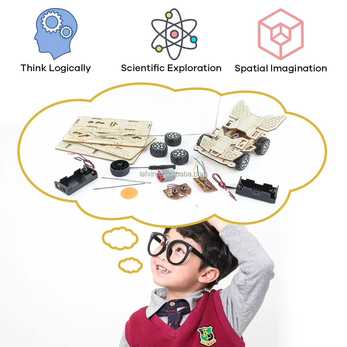 Porject STEM - DIY Wooden Model Toys for Educational Fun