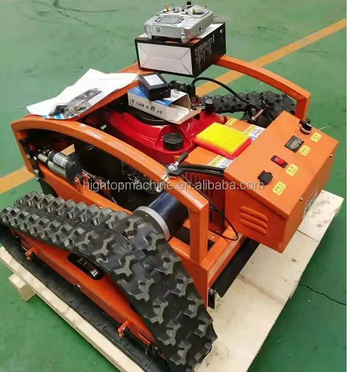Farm Equipment Lawnmowers Remote Control Slope Grass Cutter with ...