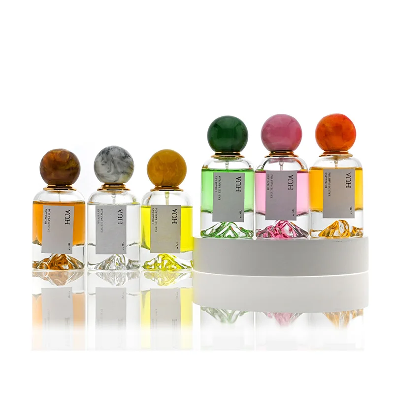 Luxury 50ml Round Glass Perfume Bottle - Unique Packaging