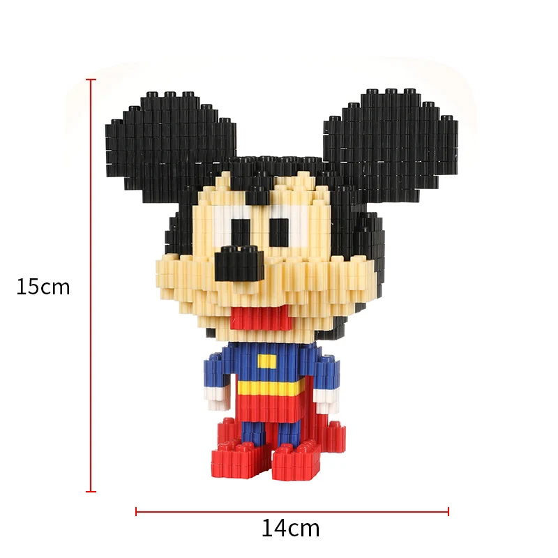 DIY Mini Cartoon Character Puzzle Toy DUZ Building Block Set ...
