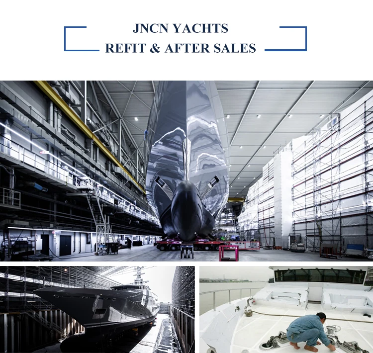 Jncn New Design 2024 Luxury Large Cabin Aluminum Cruiser Fishing ...