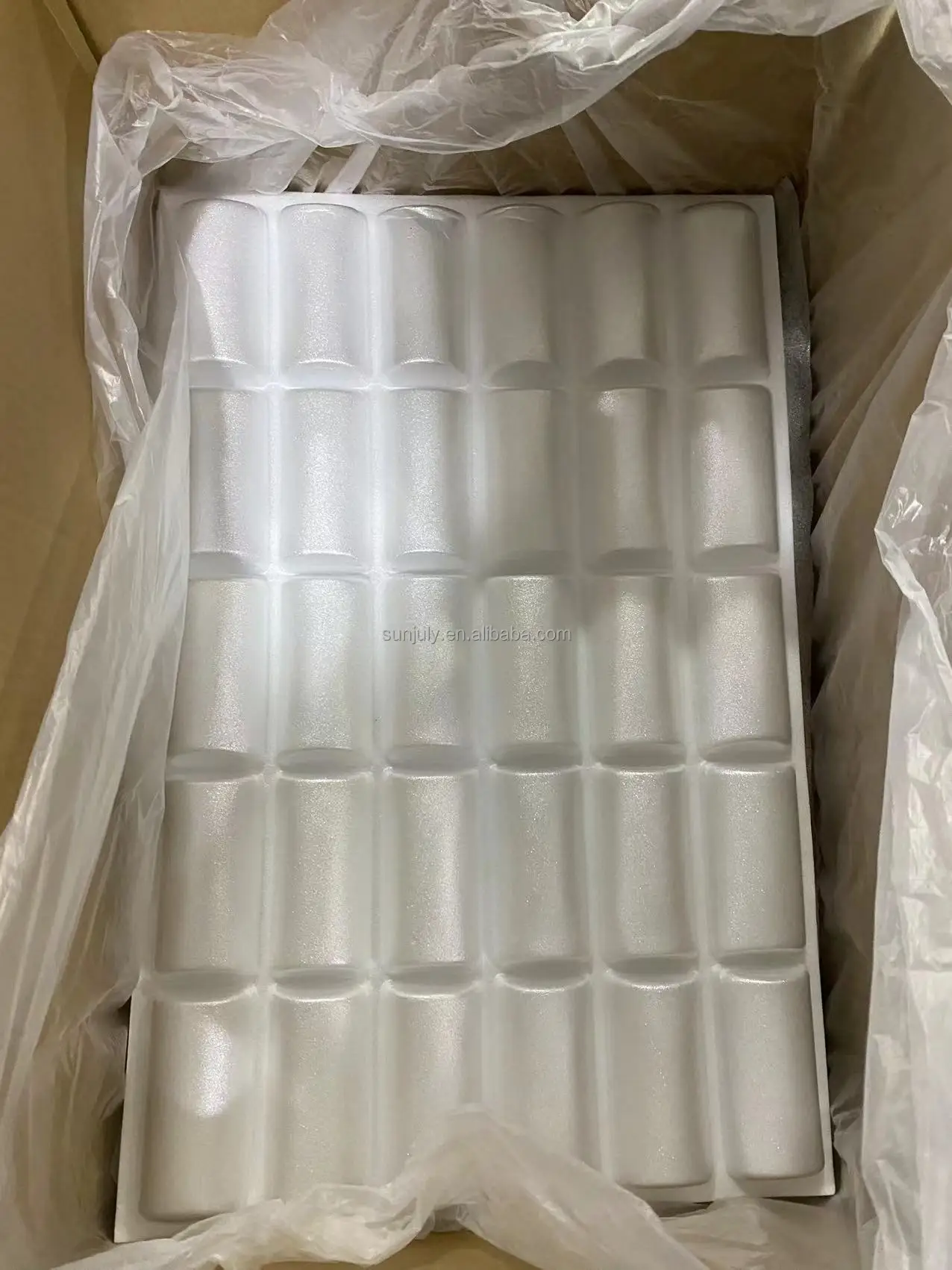 20g Pp New Arrival Purple Color Square Shape Deodorant Stick Container ...