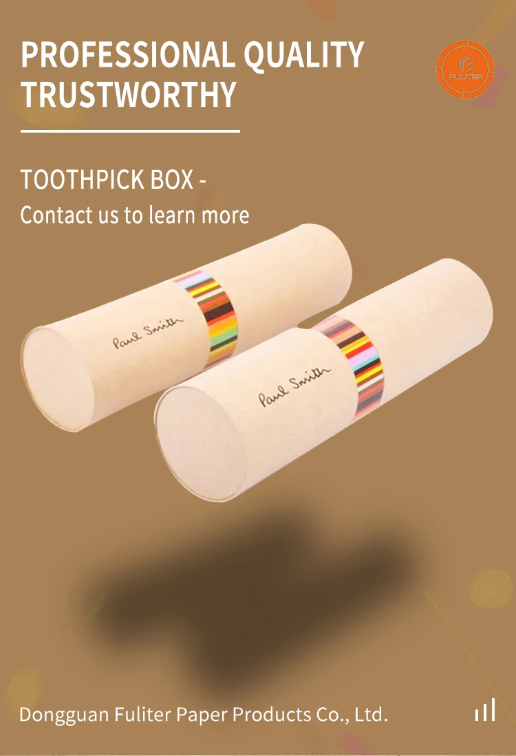 Recyclable Toothpick Packaging - Perfect for Food & Beverage