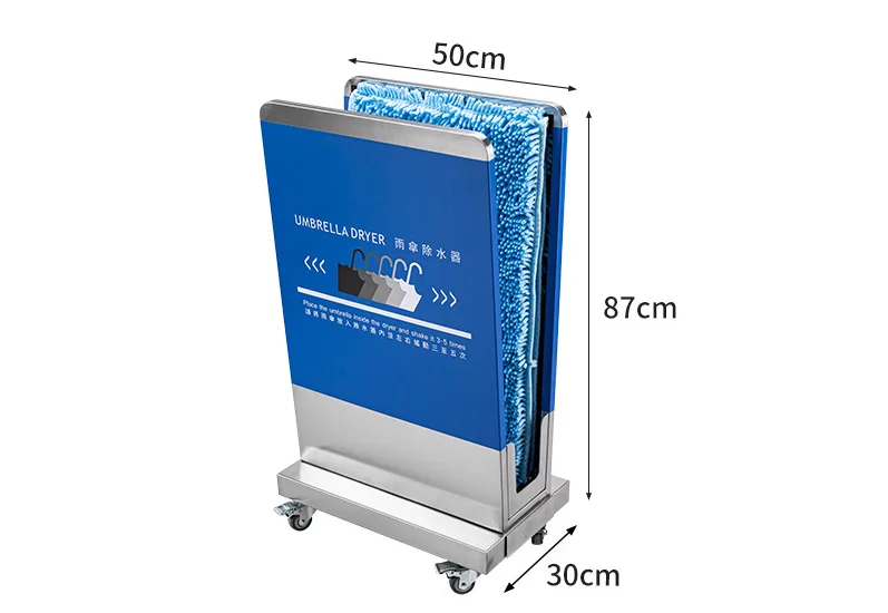 Innovative Umbrella Dryer Rack - Eco Umbrella Wrapping Machine