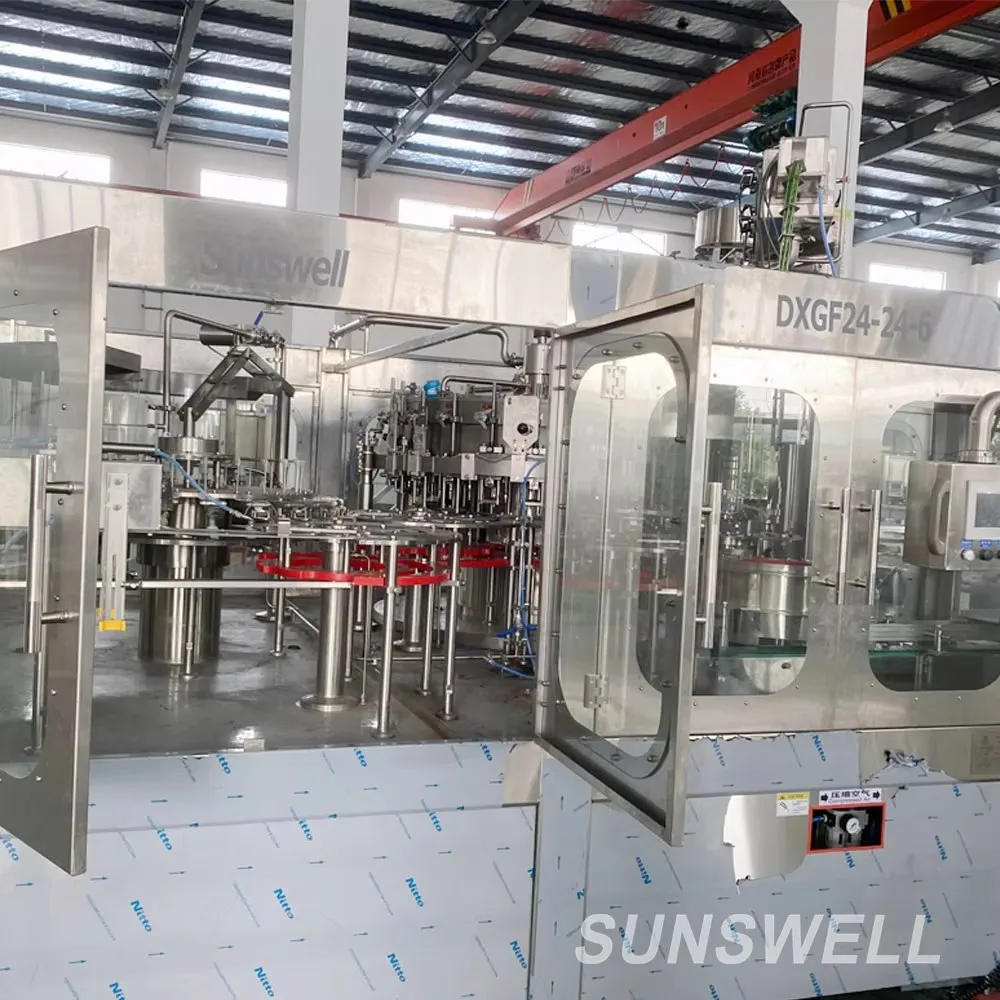High-Accuracy Automatic 200ml Carbonated Beverage Filling Machine with ...