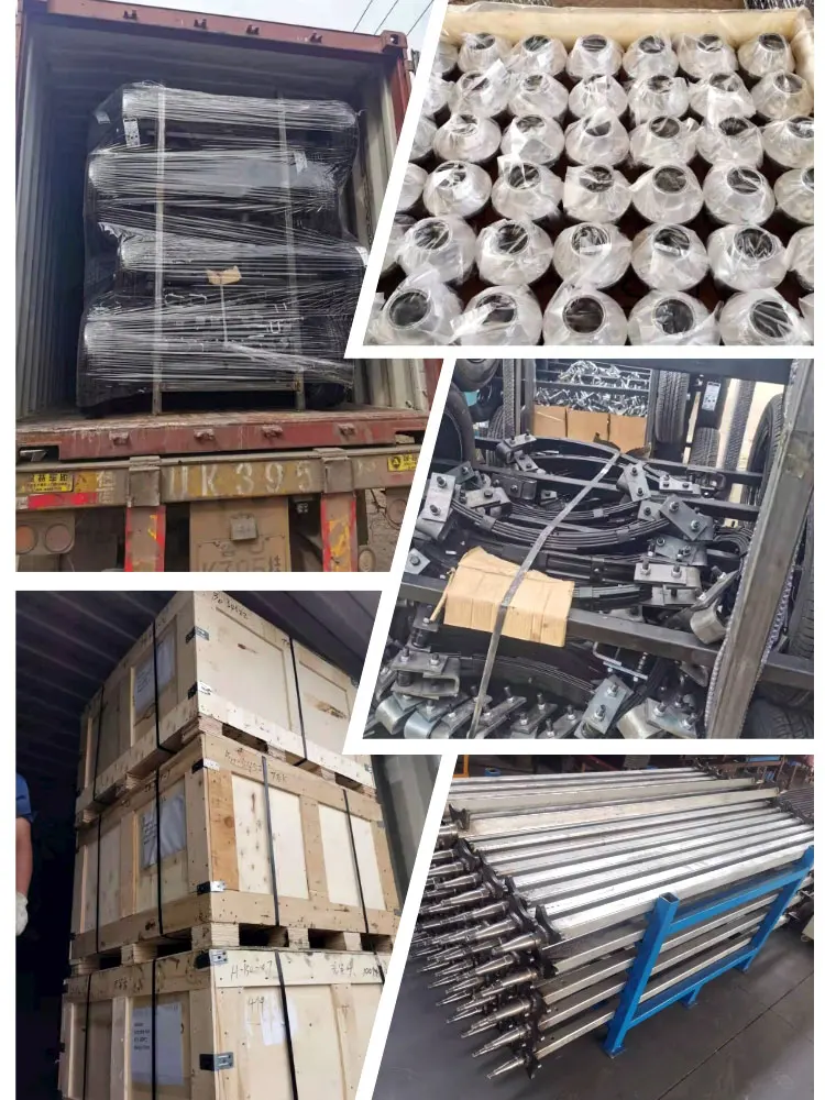 Caravan Trailer Full Kit 2000 Kg Tandem Trailer Axle With Roller Rocker ...