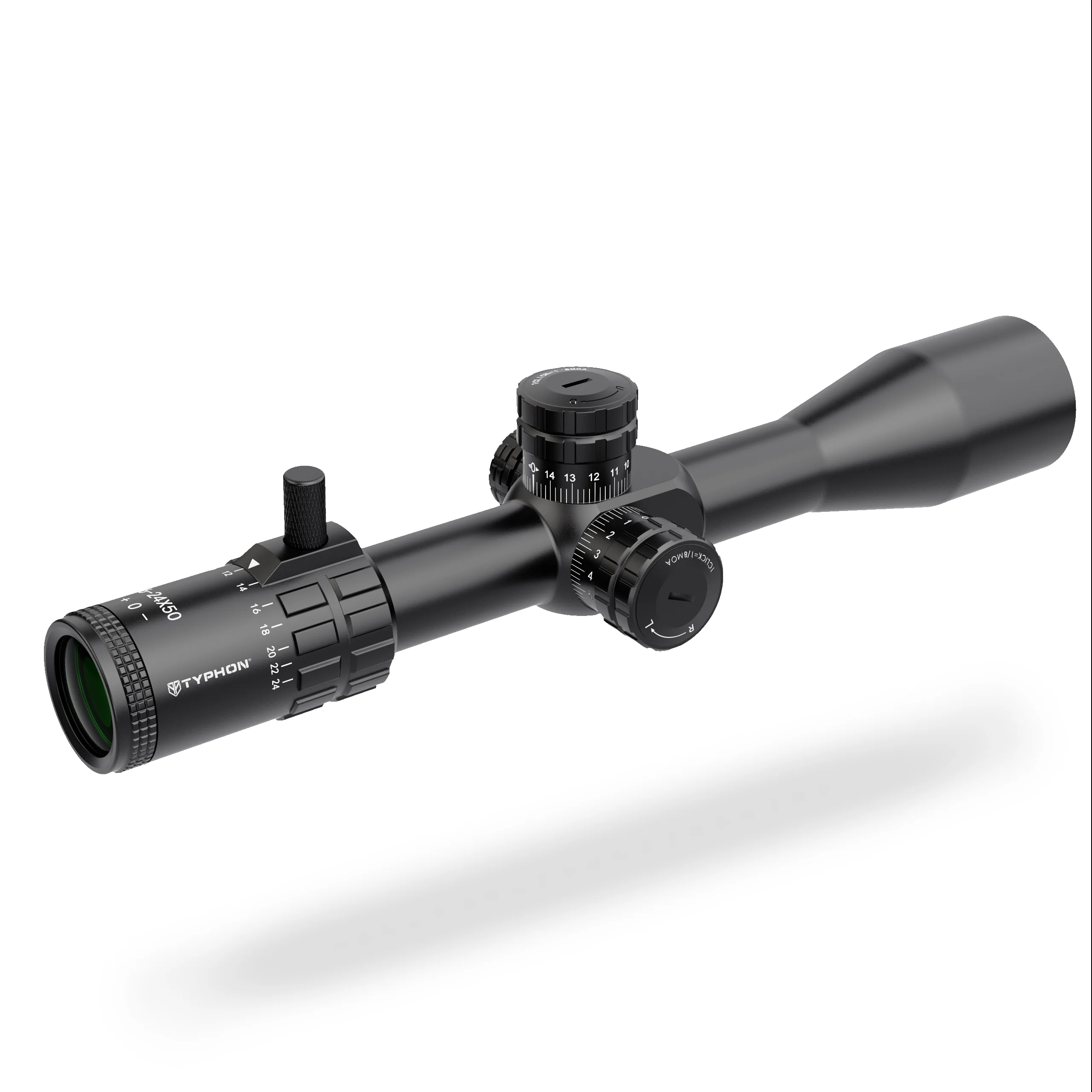 TYPHON 6-24x50SFIR FFP First Focal Plane 30mm Tube Etched Glass ...