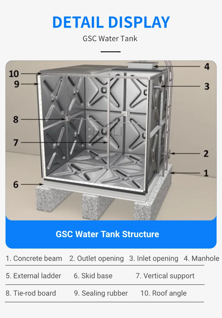 GSC BDF Water Tanks - Durable Underground Storage Solutions